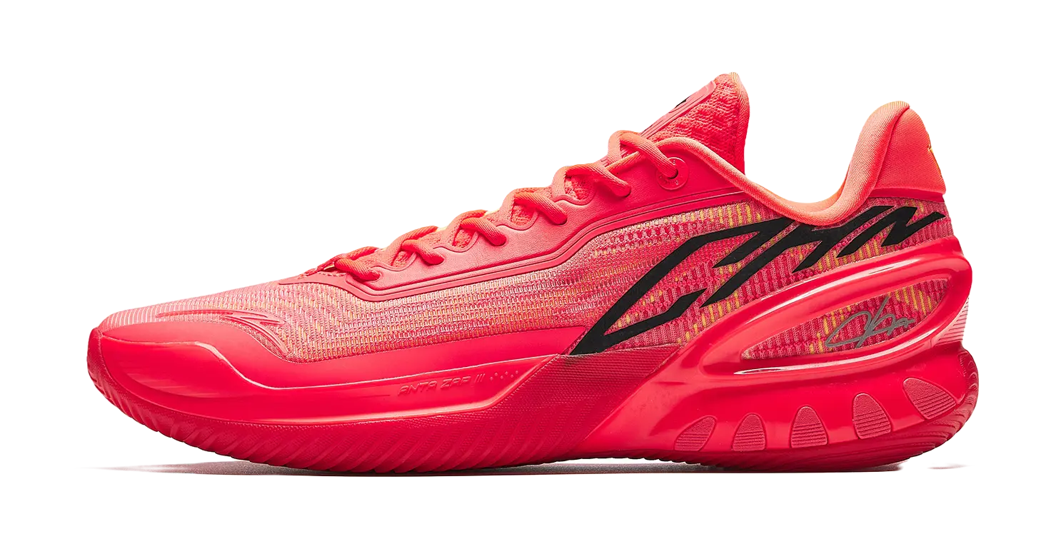 Anta Instant ZAP 3 "Chinese Team PE Red" - Basketball Shoes Red Donte ...